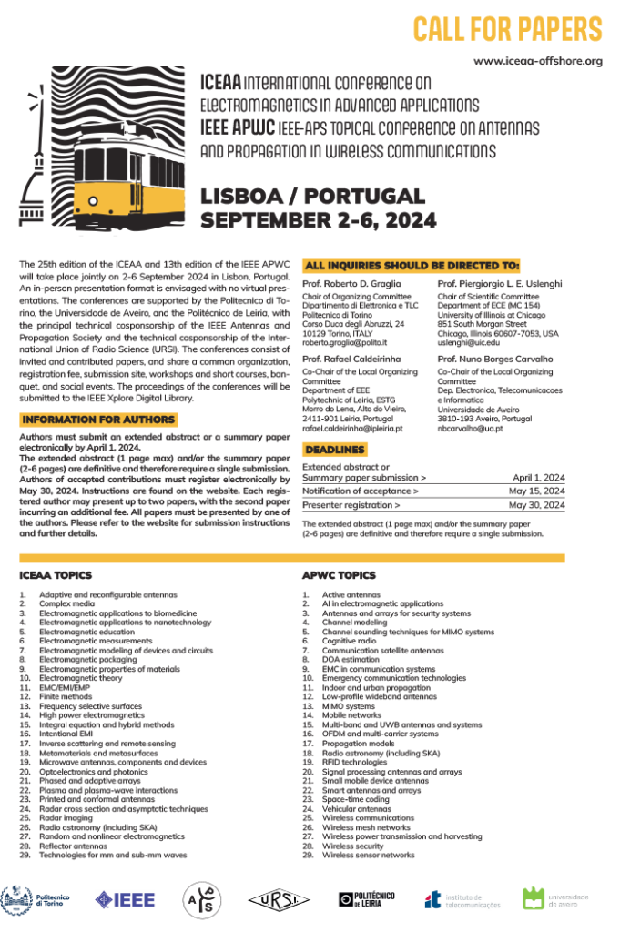 Call for papers – ICEAA